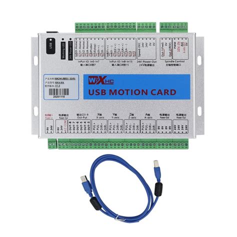 USB MHz Mach CNC Axis Motion Control Card Breakout Board For Machine Centre Free Shipping