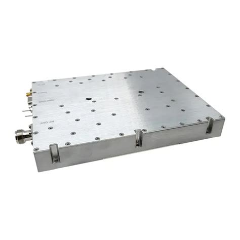 1550 1640mhz 100w Jammer Blocker Rf Linear Power Amplifier Anti Drone