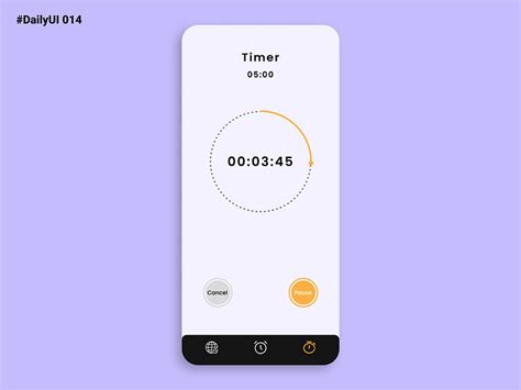 daily ui 014 countdown timer by rudra sindwani on dribbble