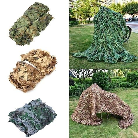 Woodland Landscaping Layout Camouflage Net Camo Army Hide Netting