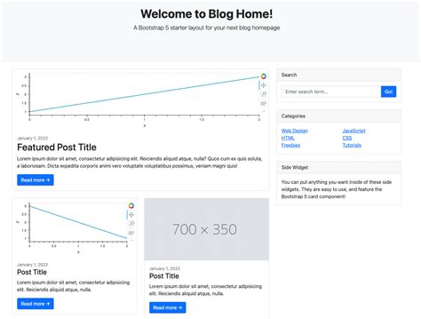 Use A Bootstrap Template To Insert Panel Objects Showcase Holoviz