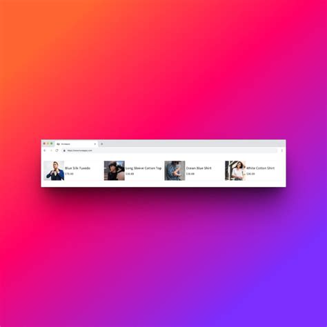 Scrolling Products Section Hura Apps
