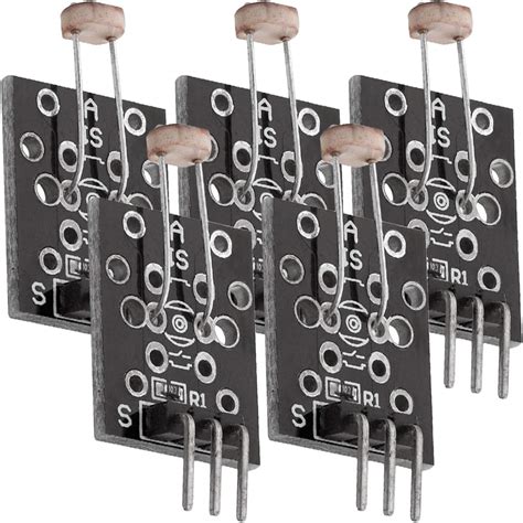 Azdelivery 5 X Ky 018 Photo Ldr Resistor Diode Photo Resistor Sensor