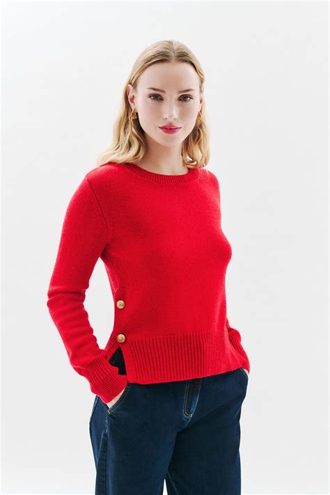 Maden Sweater Red Woman