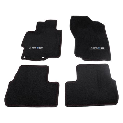 Nrg Floor Mats Evo X Rally Art Lancer Gts W Nrg Logo 4 Pieces