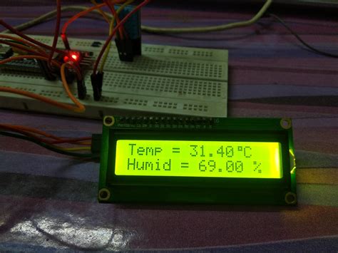 How To Connect Dht11 Temperature Sensor To Stm32 And Display On 16×2 Lcd