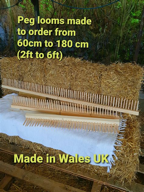 Peg Loom For Weaving Etsy