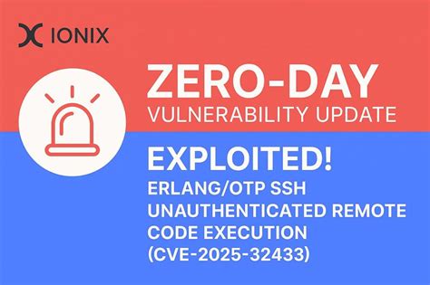 Exploited Erlangotp Ssh Unauthenticated Remote Code Execution