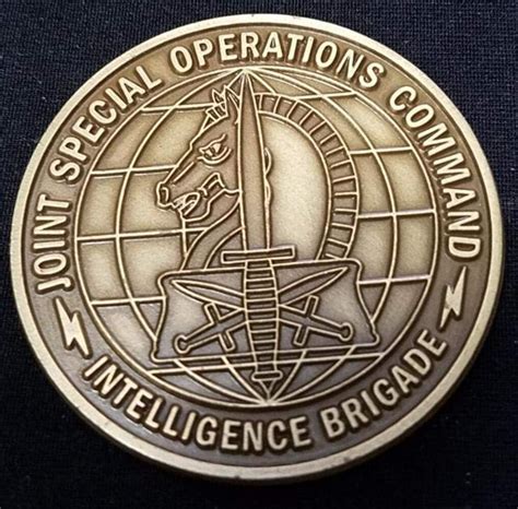 Rare Jsoc Intelligence Brigade Challenge Coin