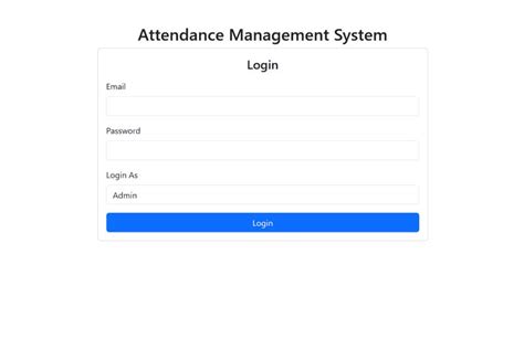 Project Attendance Management System Excited To Share One Of The