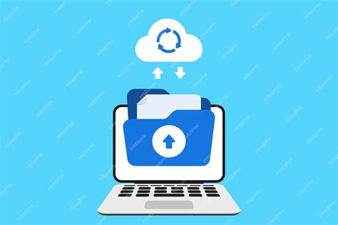 premium vector upload document file transfer concept backup data