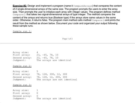 solved exercise 2 design and implement a program name it