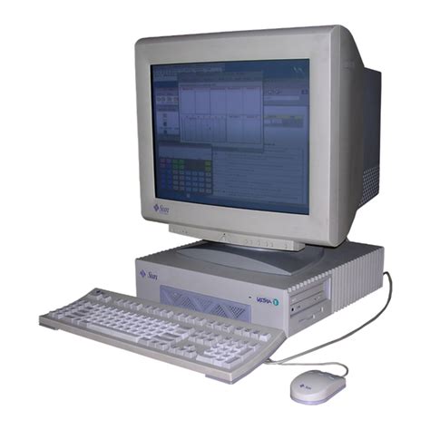 Sun Microsystems Ultra 1 Series Upgrade Manual Pdf Download Manualslib