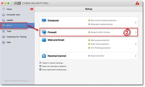 Kb3275 Create A Firewall Rule To Allowdisallow Use Of A Certain Application In Eset Cyber