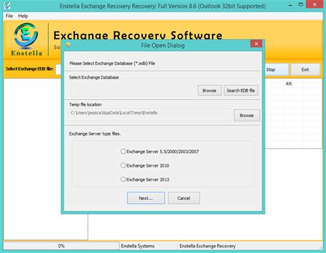 Direct Method To Open EDB File Without Exchange Server