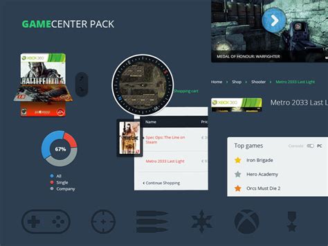 Present Gamecenter Pack By Alexey Anatolievich On Dribbble