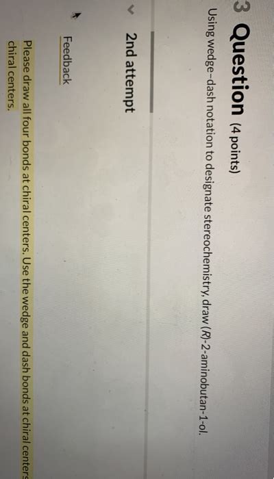 Solved 3 Question 4 Points Using Wedge Dash Notation To Chegg Com