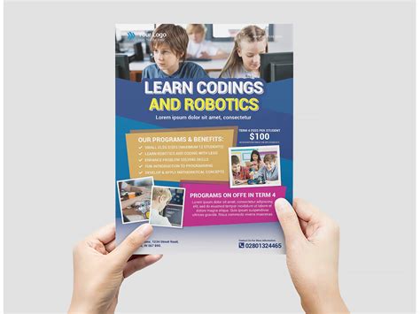 Printable Learn Coding Education Flyer By Muhammad Irvan On Dribbble