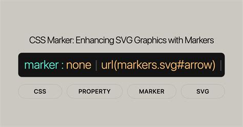 Css Marker Enhancing Svg Graphics With Markers