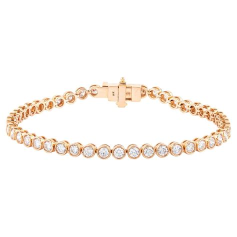 18 Karat Gold 895 Carat Yellow Diamond Tennis Bracelet For Sale At 1stdibs