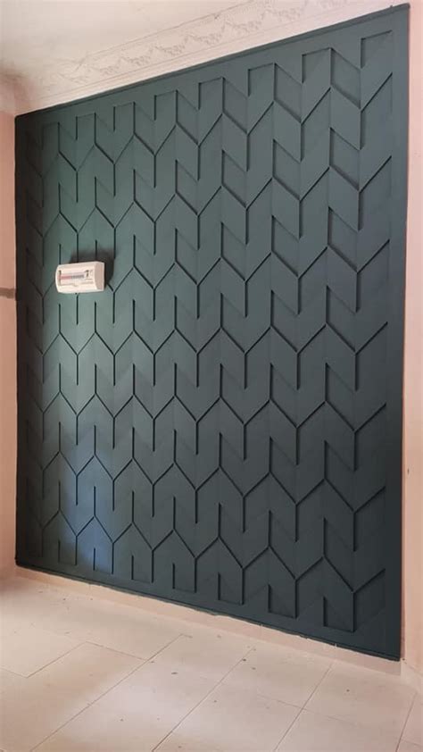Projek Diy Dekorasi Dinding Konsep 3d Guna Kayu Mdf Sahaja