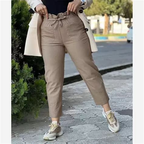 خرید و قیمت شلوار زنانه دخترانه مام فیت از غرفه تولیدی هوران گالری