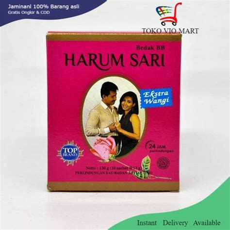 Bedak Bb Harum Sari Isi 10 Sachet Lazada Indonesia