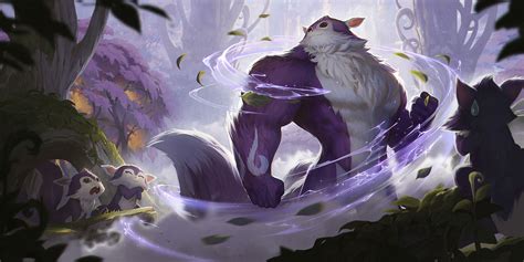 Swole Squirrel Art Legends Of Runeterra Art Gallery