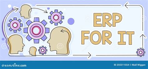 Handwriting Text Erp For It Concept Meaning Enterprise Resource Planning Software For Integrate