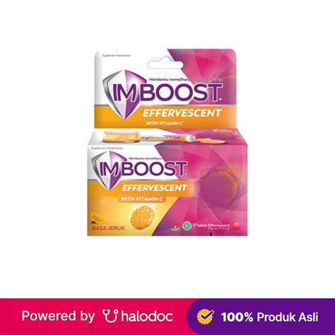 Jual Imboost Effervescent Rasa Jeruk 8 Tablet Di Seller Apotek Halomedika Dukuh Pakis Dukuh