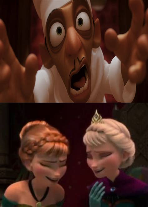 Anna And Elsa Laugh At Skinner Tries To Stop Soup By Proguy2006 On