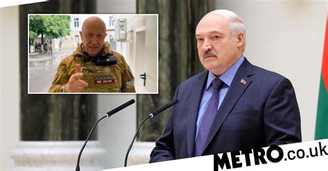 Belarus President Lukashenko Confirms Wagner Chief Prigozhins Arrival News World Metro News