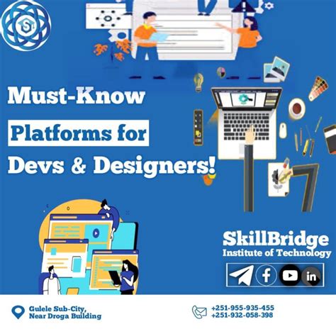 Boost Your Dev And Design Skills With These Platforms Skillbridge Institute Of Technology Sbit