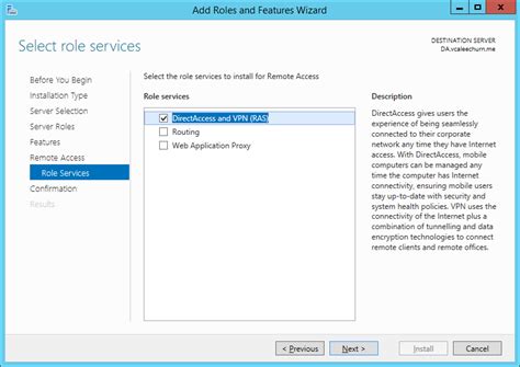 Configuring DirectAccess On Windows Server R VS Online