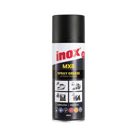 Inox Mx8 Inox Ptfe Grease High Temp Aerosol 300g Twl Nz