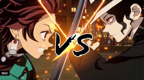 Tanjiro Kamado Vs Muzan Kibutsuji Demon Slayer The Hinokami
