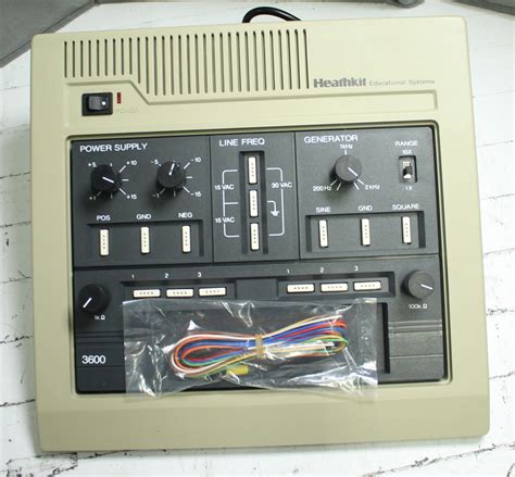 Heathkit Educational Systems Model 3600 Analog Trainer Breadboard Circuit Tester For Sale Online