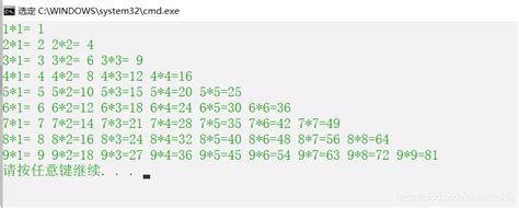 【c语言】乘法口诀表打印 谭浩强c程序设计（第五版）课后答案c程序设计谭浩强第五版99乘法表是哪课 Csdn博客