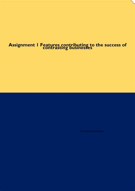 Pearson Btec Level 3 Unit 1 Exploring Business Assignment 1 Distinction 2021 Stuvia Us