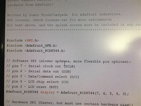 Nokia 5510 Display Wont Work Pls Help Pinout On Second Photo R Arduino