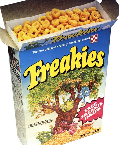 Nice Freakies Cereal Box Pic From Press Kit Gregg Koenig Flickr