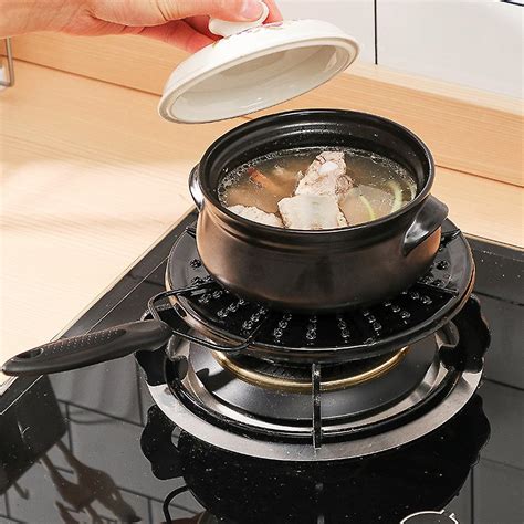 Heat Diffuser Induction Plate With Handle Gas Cooker Plate Simmer Ring