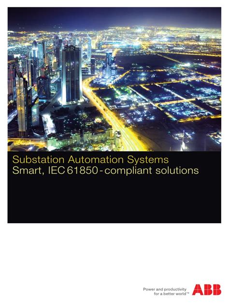 Substation Automation Systems Smart Iec 61850 Compliant Solutions Pdf Electrical