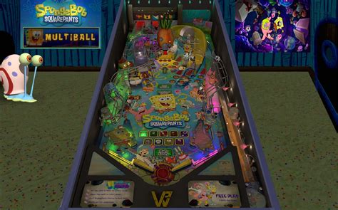 Spongebobs Bikini Bottom Pinball Vpw Vpx Pinball Tables Virtual Pinball Universe
