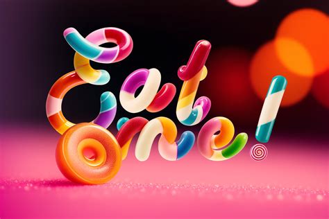 Yummy Candy Color Bitmap Font By Gleb And Natasha Guralnyk Thehungryjpeg