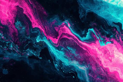 In Dark Surroundings Vibrant Abstract Light Trails Create A Dynamic And Striking Visual Effect