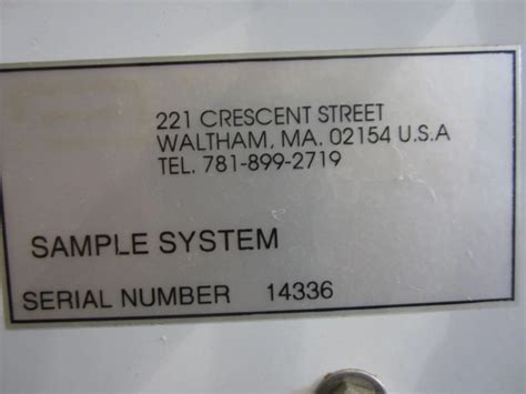 Panametrics Oxygen Analyzer Sample System