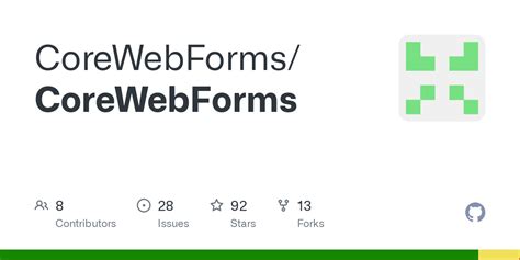 github corewebforms corewebforms