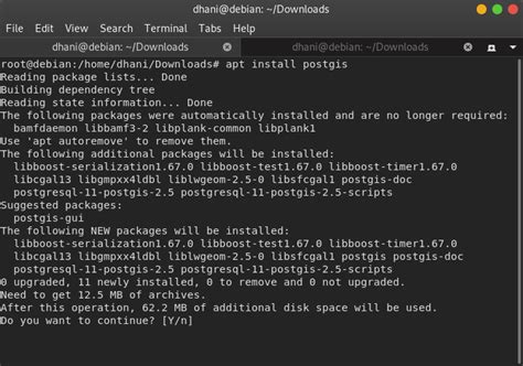 Install Postgis Debian 10 Gis Tutorial