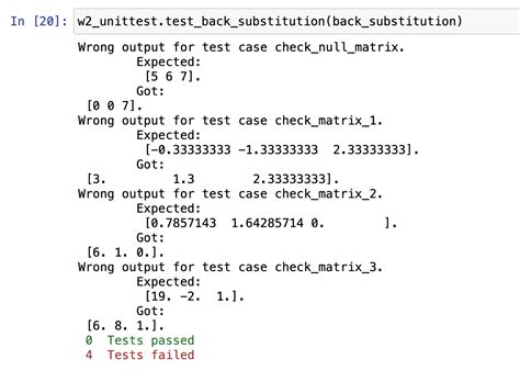 Programming Assignment Gaussian Elimination `rowechelonform